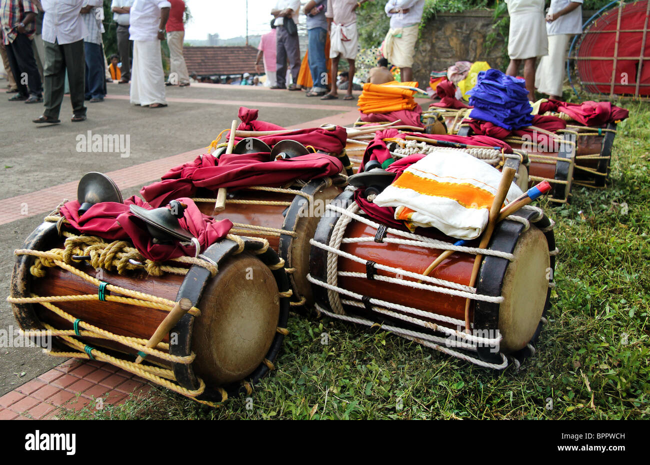 Instrument de percussion kerala Banque de photographies et d’images à ...