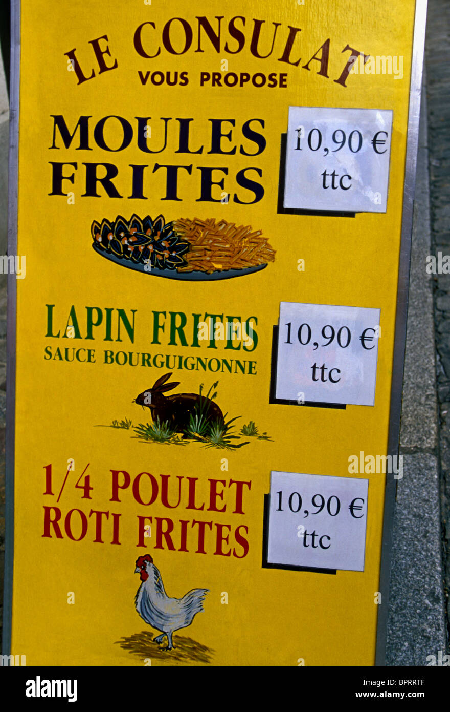 Le Consulat, menu restaurant, Le Consulat, restaurant, quartier de ...