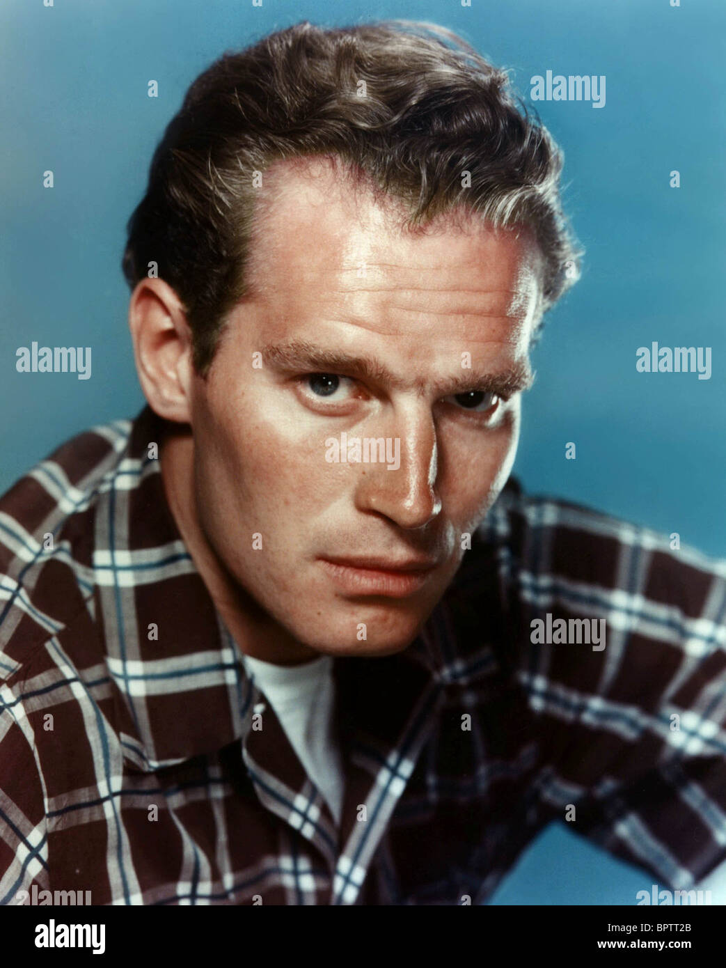 L'ACTEUR Charlton Heston (1955 Photo Stock - Alamy
