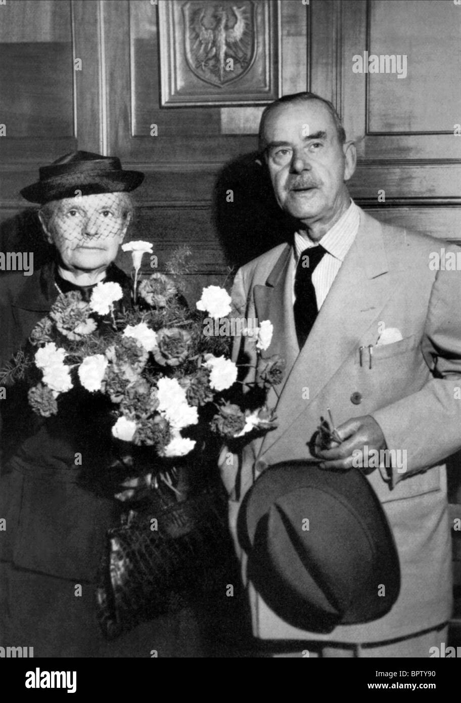 Thomas mann and his wife katia mann Banque de photographies et d’images à haute résolution - Alamy