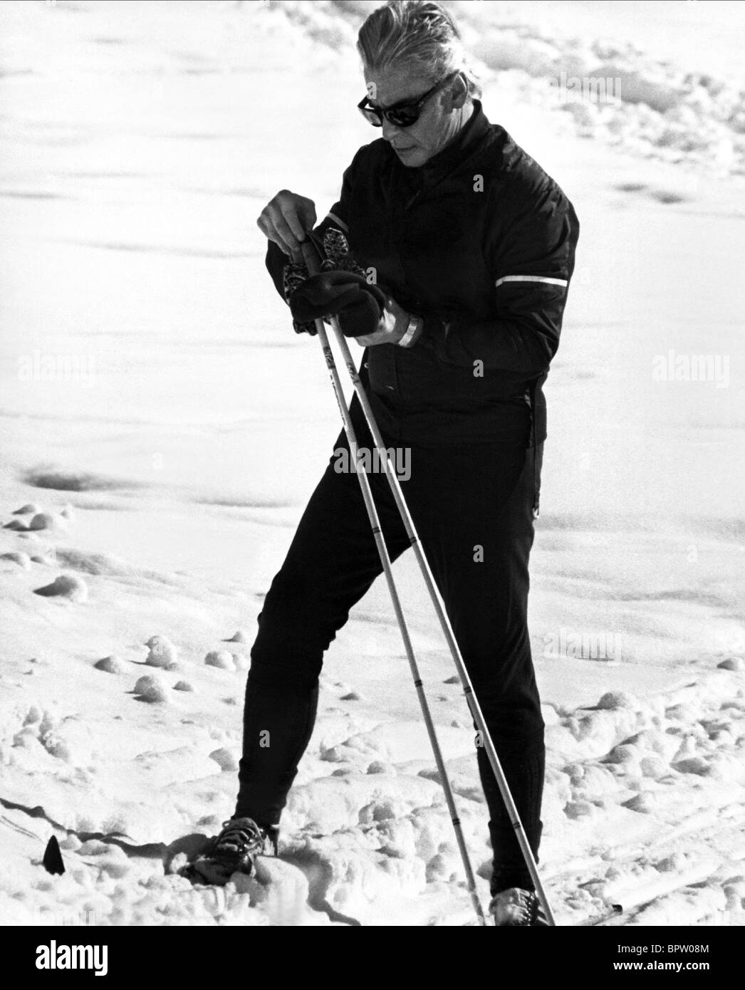 Herbert Karajan Banque d'images noir et blanc - Alamy