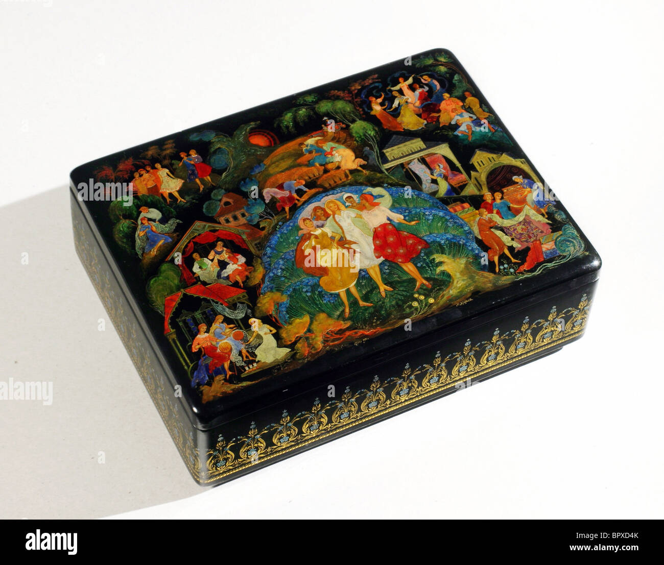 Palekh Painting Banque d'image et photos - Alamy