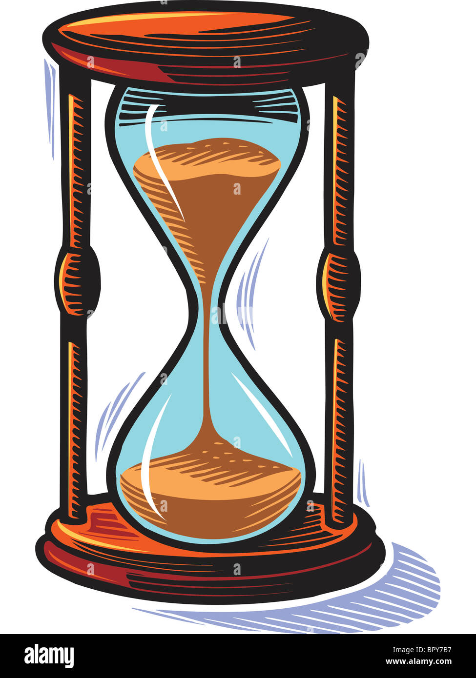 Sablier cartoon Banque de photographies et d’images à haute résolution ...