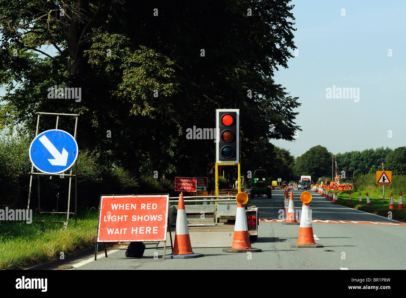 Feux de circulation rouge Banque de photographies et d’images à haute ...