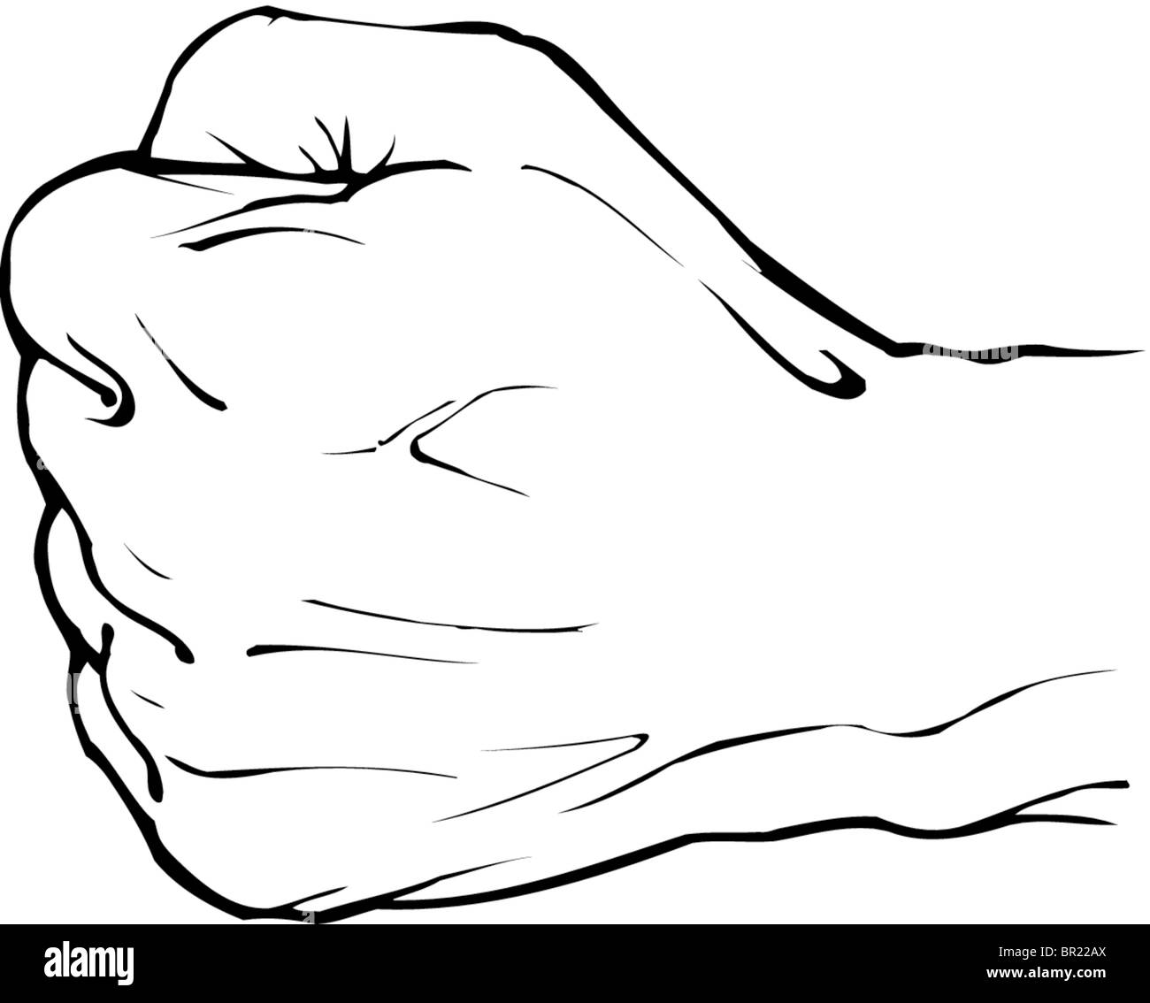 Comment Dessiner Un Poing , Comment dessiner un poing facile – YJDYB