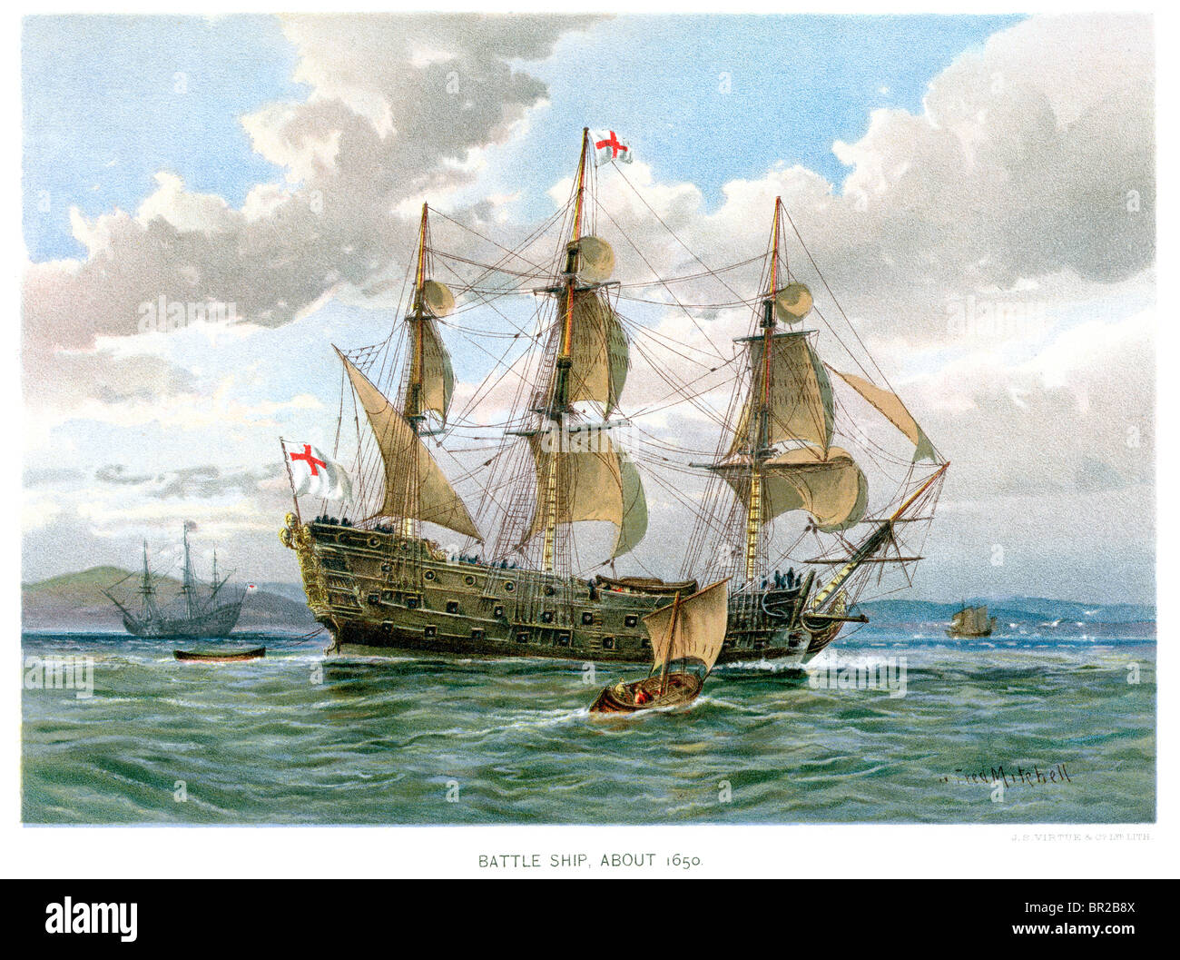 Navire à voile au xvii siècle Banque de photographies et d’images à haute résolution - Alamy