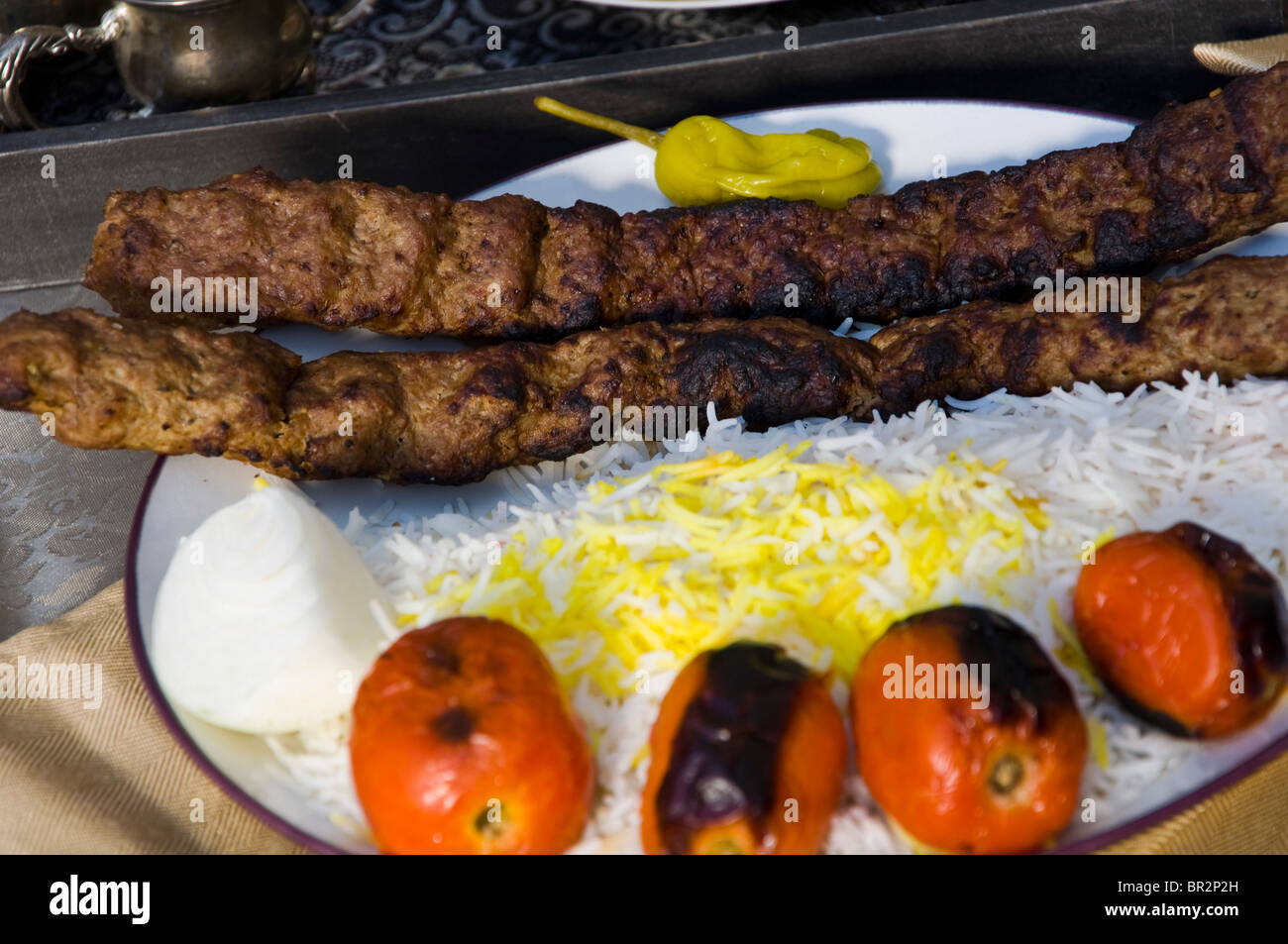 Chelo kebab Banque de photographies et d’images à haute résolution - Alamy