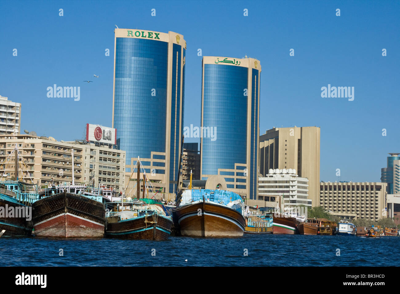 Rolex building in dubai creek Banque de photographies et d’images à ...