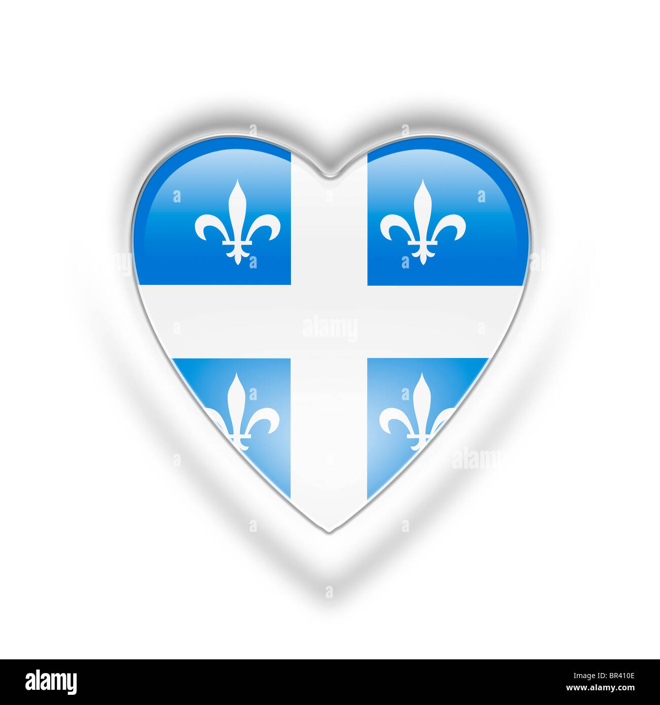 drapeau du Québec Photo Stock - Alamy