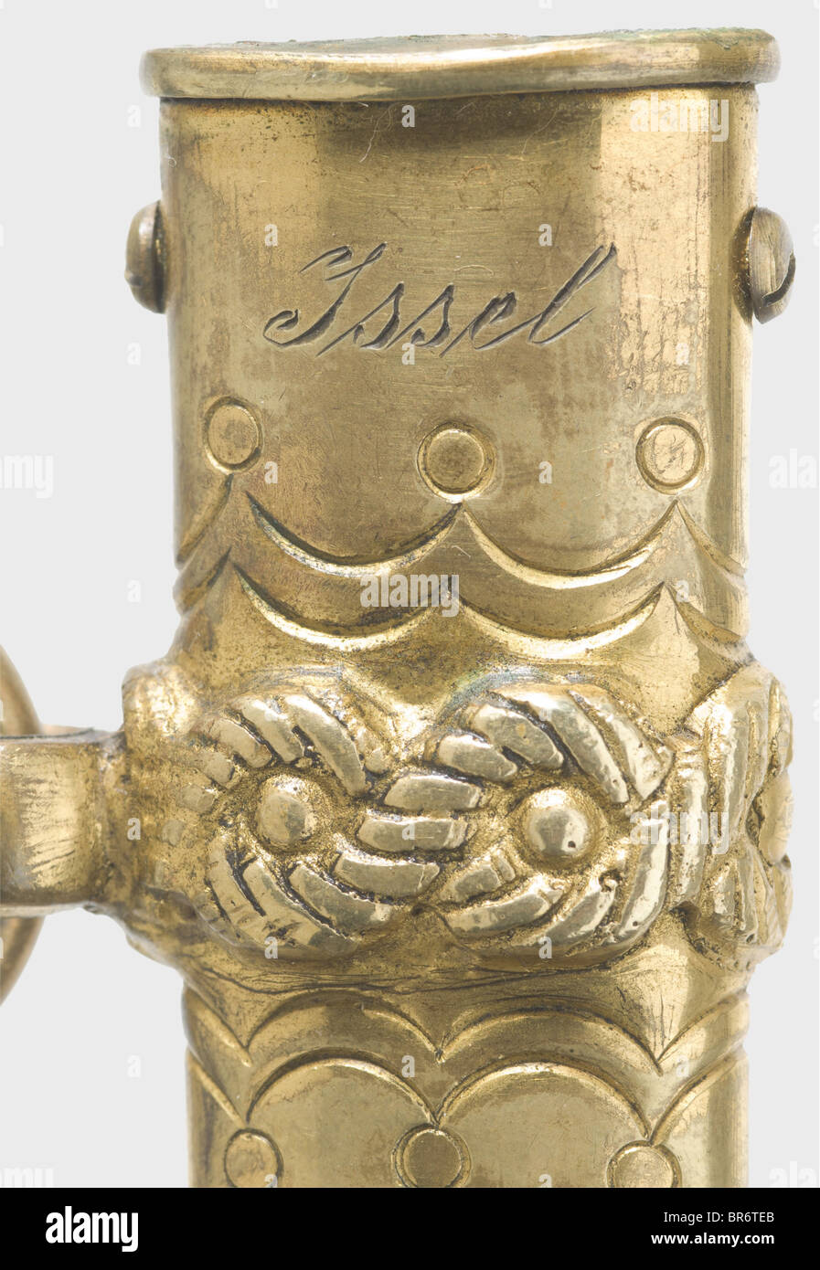 Un poignard et des dédicaces du lieutenant Walter Issel., poignard d ...