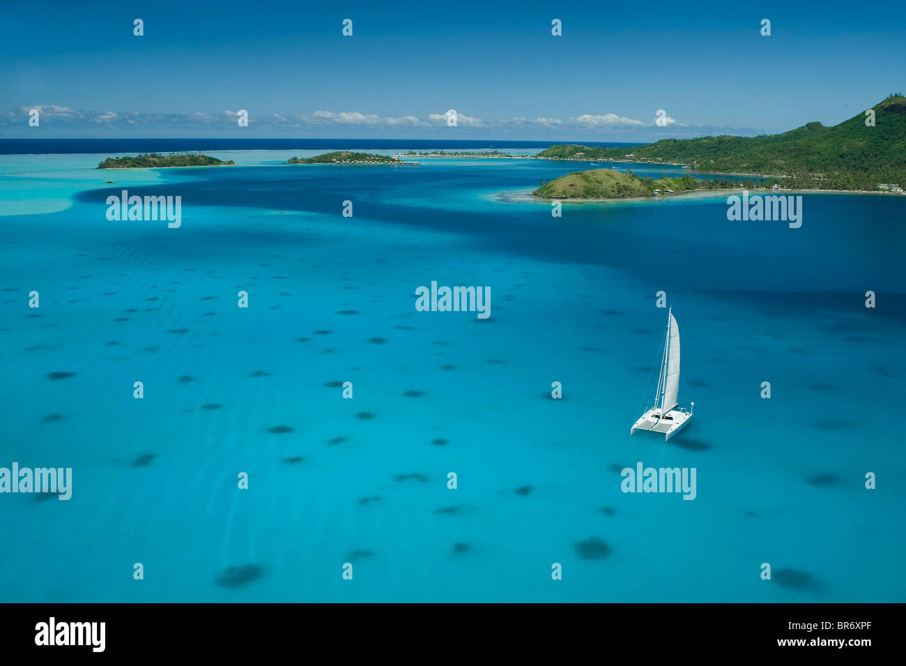 Catamaran clair Banque de photographies et d’images à haute résolution ...