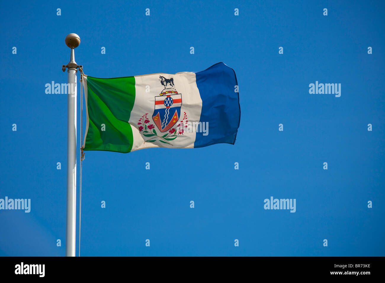 Drapeau Du Yukon Banque d'image et photos - Alamy