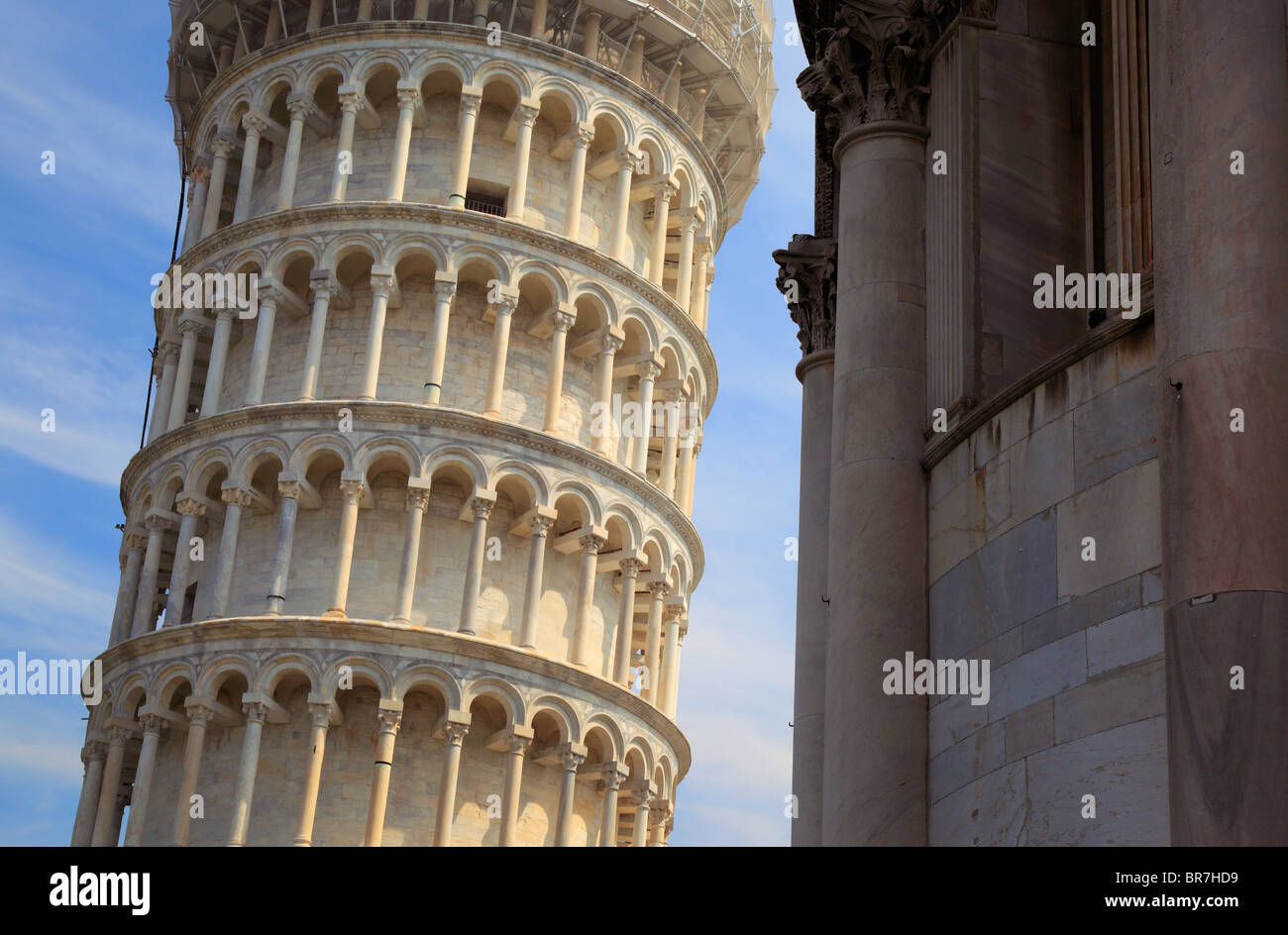 La Tour Penchée de Pise en Place des MIracles, Italie Photo Stock - Alamy