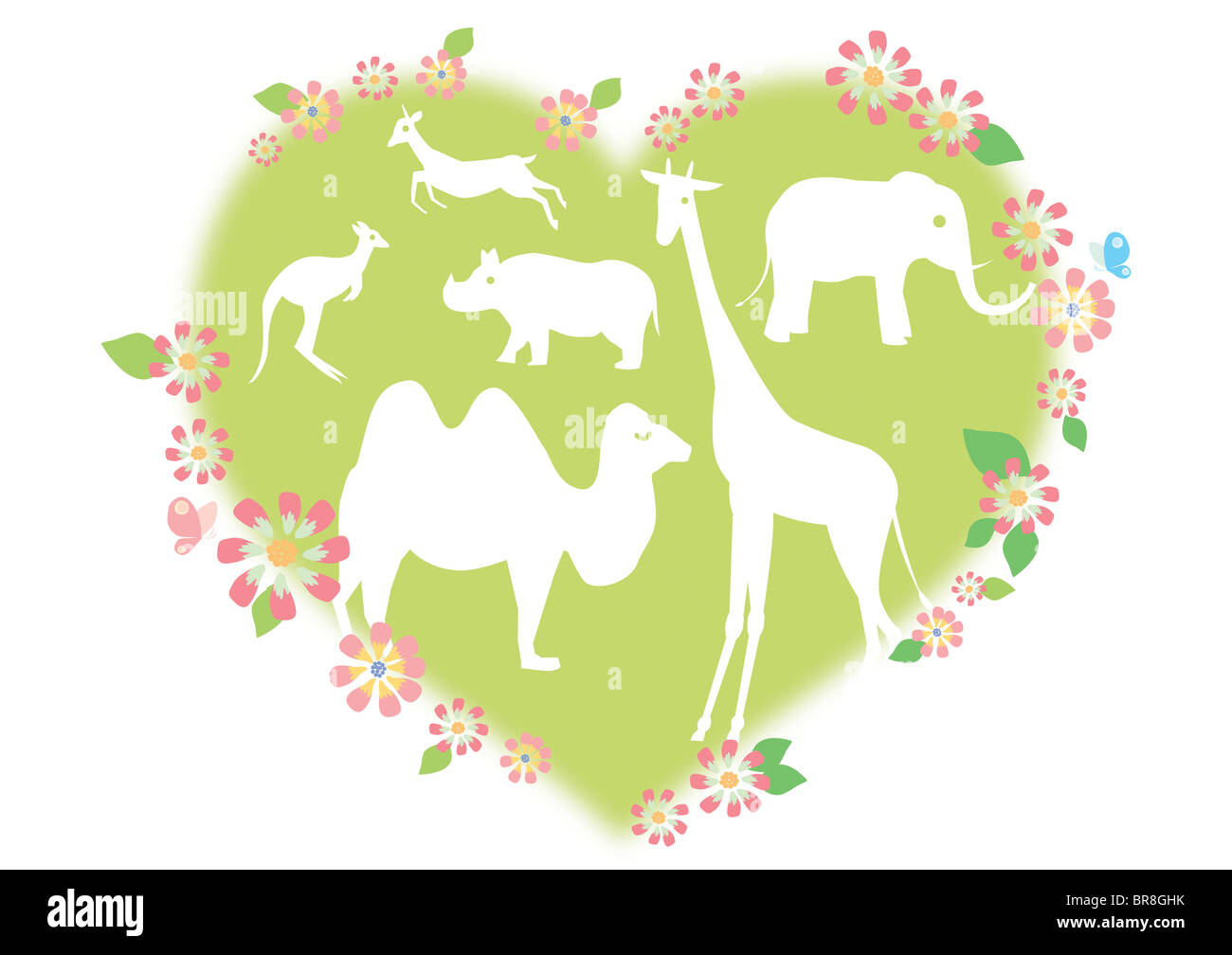 Coeur pour les animaux Banque de photographies et d’images à haute ...