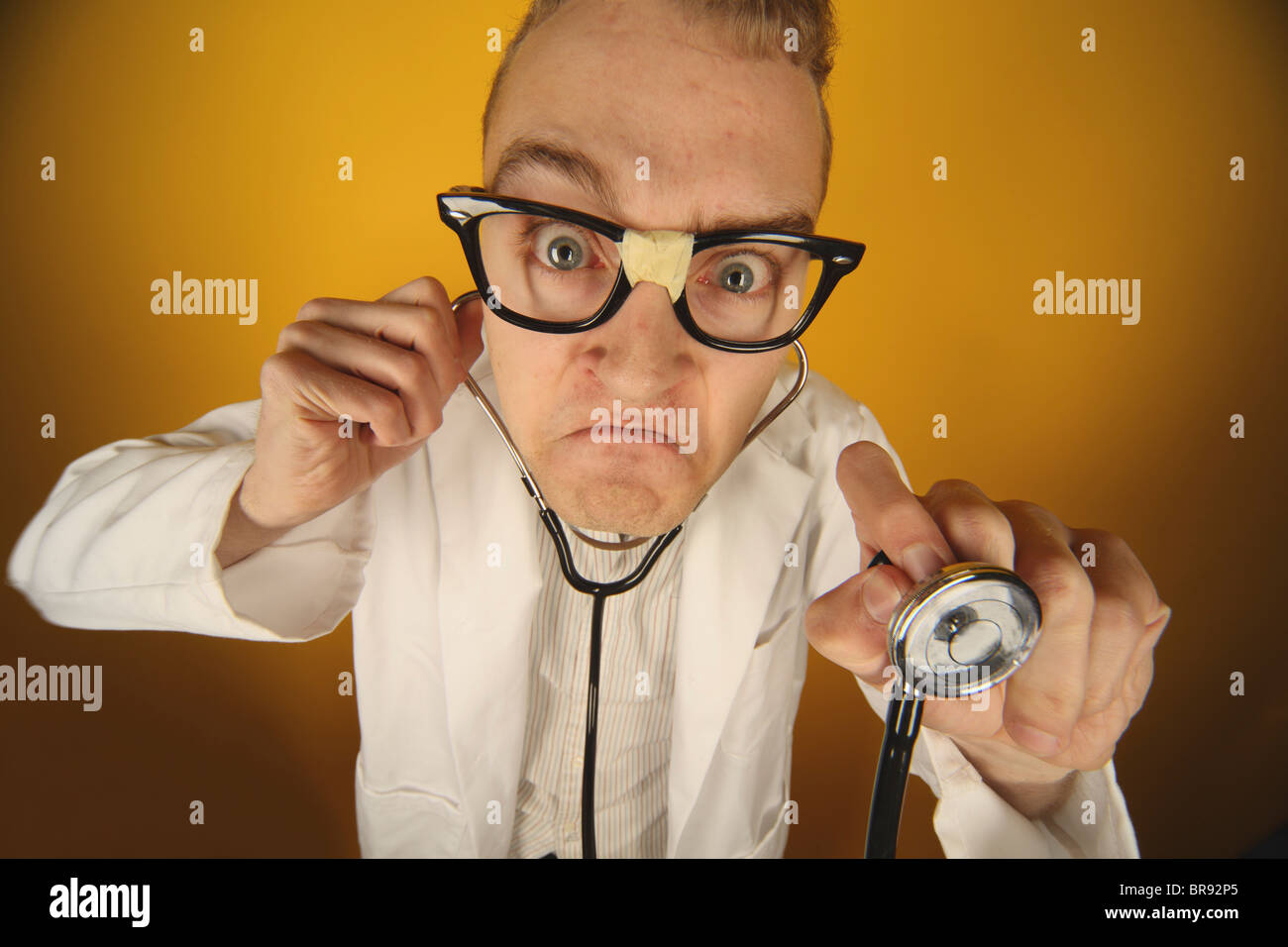 Un drôle de médecin ; Edmonton, Alberta, Canada Photo Stock - Alamy