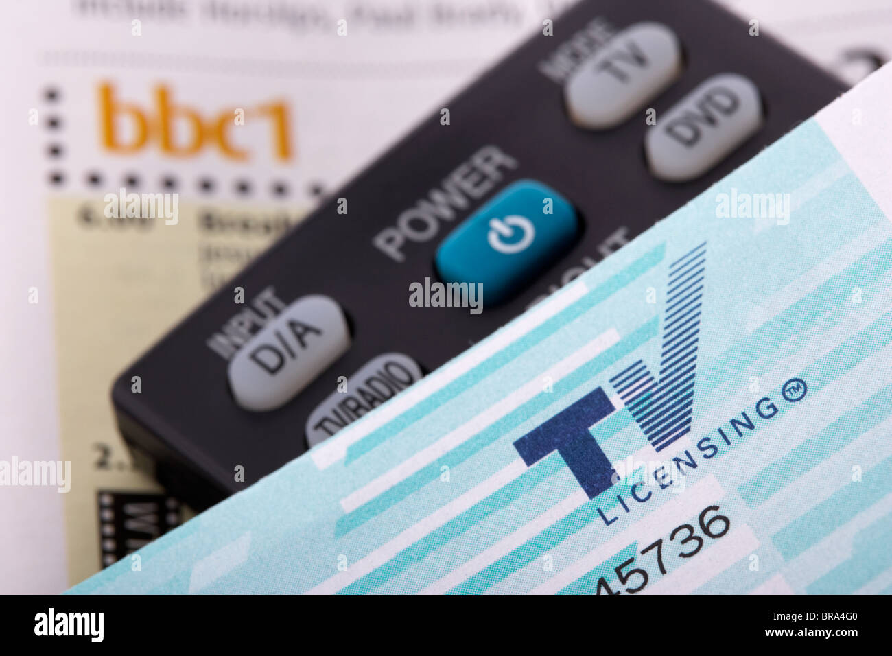 Licence tv royaume uni Banque de photographies et d’images à haute ...