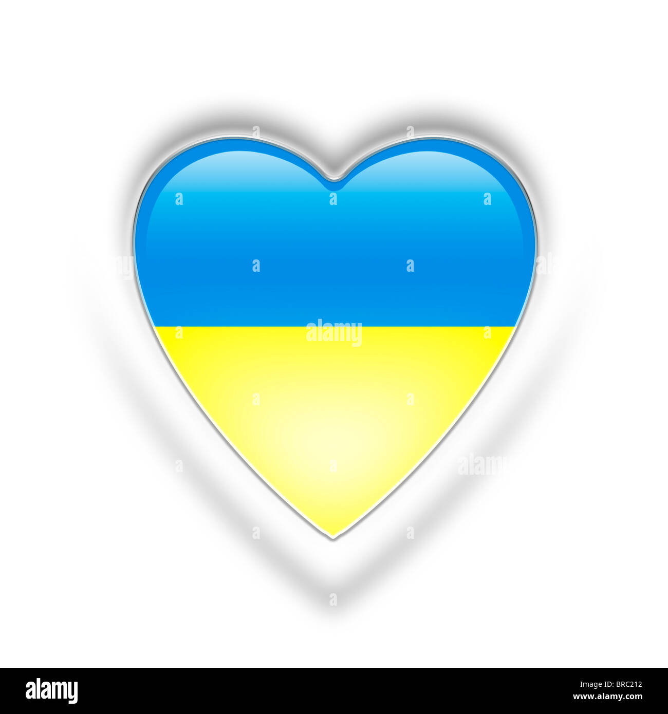Drapeau de l'ukraine Photo Stock - Alamy