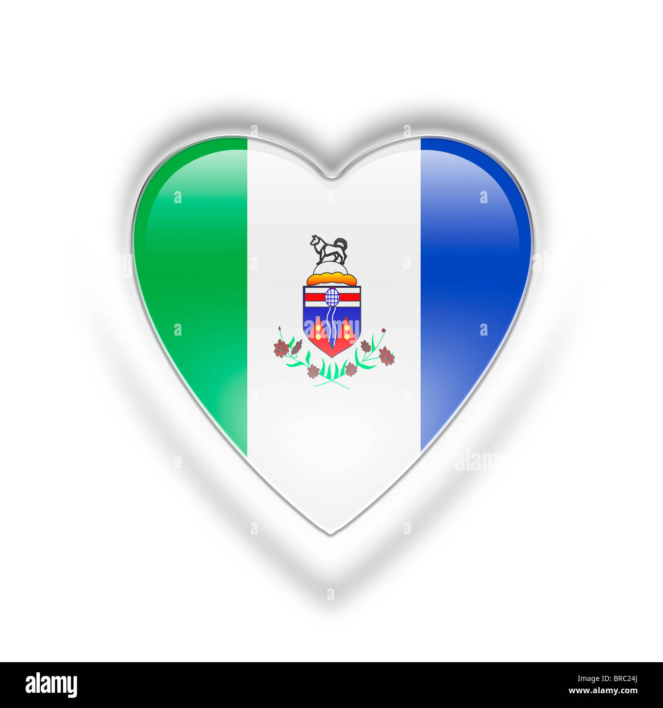 Drapeau du yukon Banque de photographies et d’images à haute résolution ...