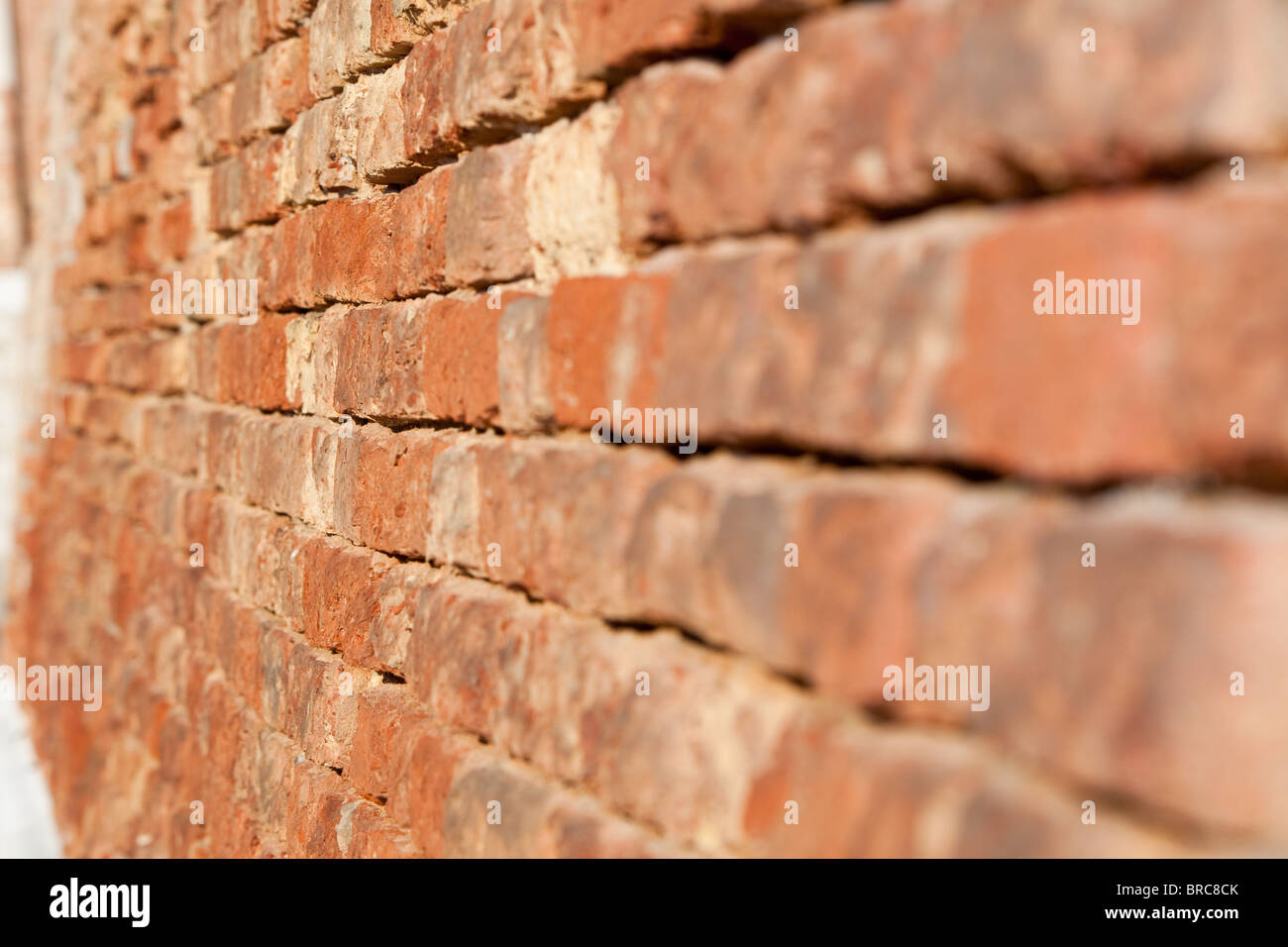 Mur De Briques Rouges Rustiques Banque d'image et photos - Alamy