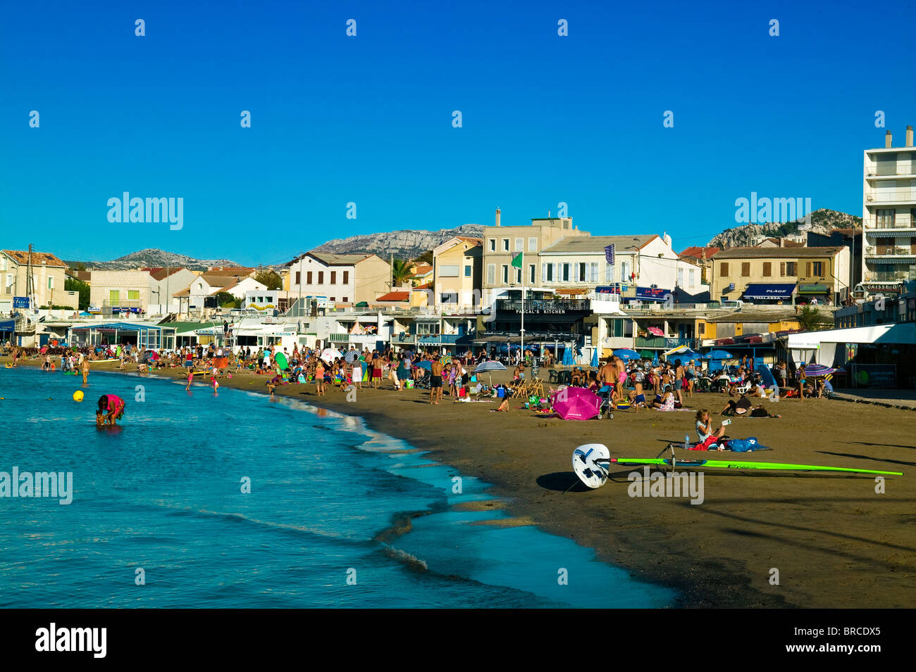 Plage pointe rouge marseille Banque de photographies et d’images à ...
