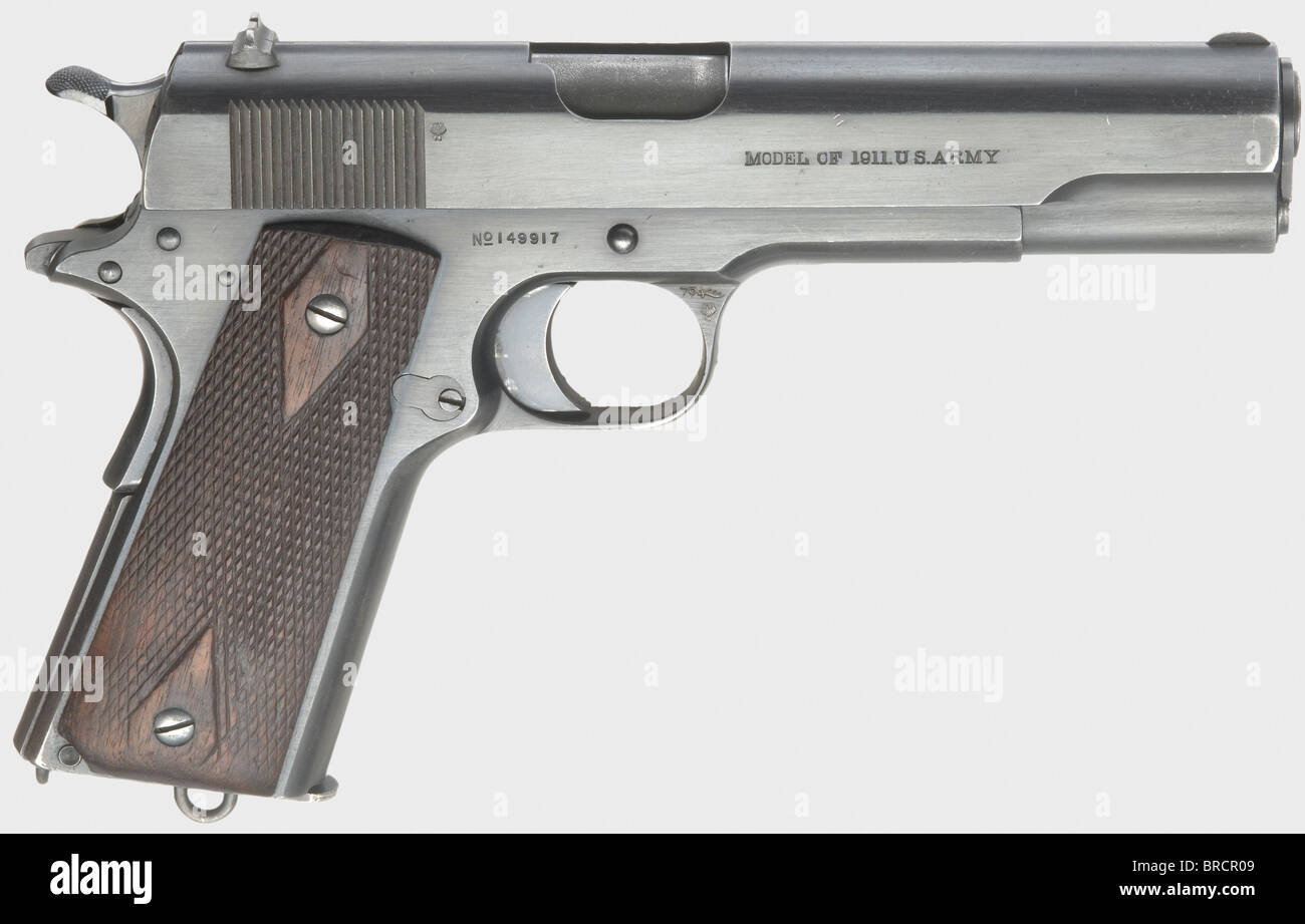 Colt 45 pistol Banque de photographies et d’images à haute résolution ...