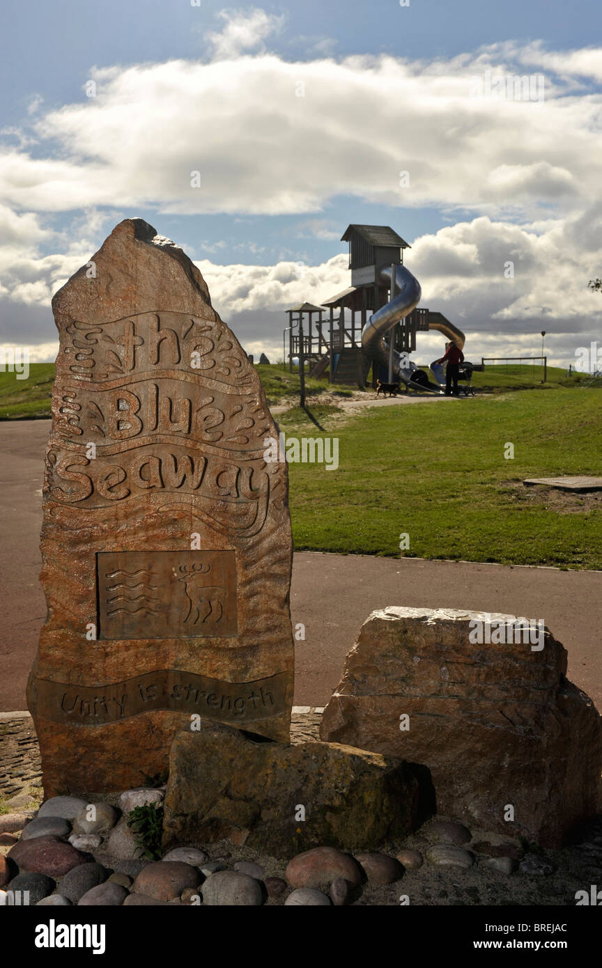 Voie maritime bleue Banque de photographies et d’images à haute ...