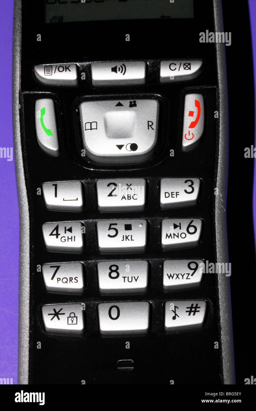 Clavier téléphonique Banque de photographies et d’images à haute ...