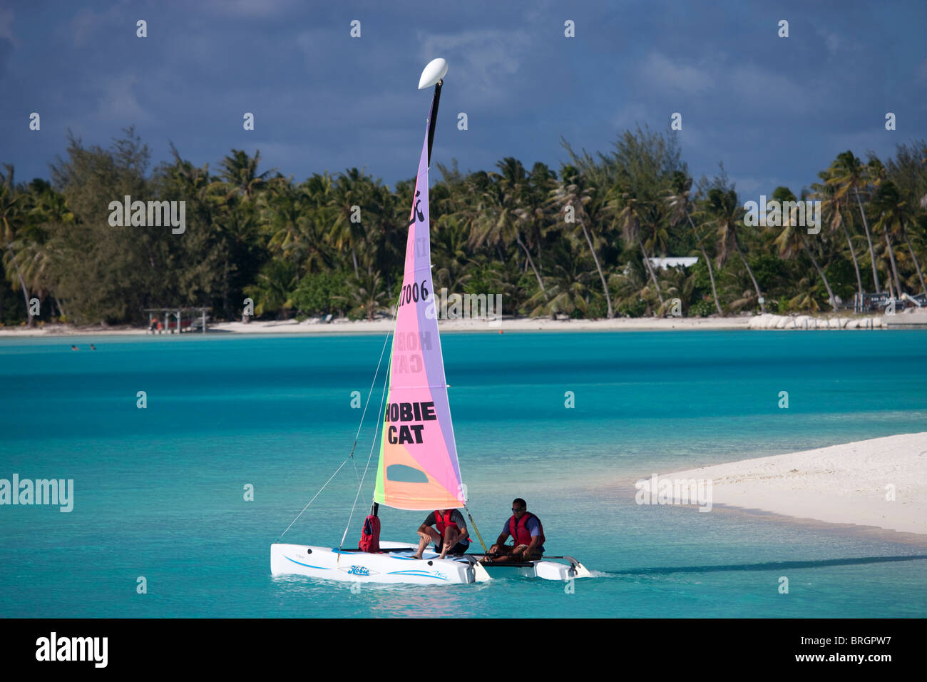 Lagon of bora bora Banque de photographies et d’images à haute ...