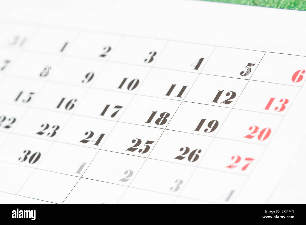 Semaines jours Banque de photographies et d’images à haute résolution ...