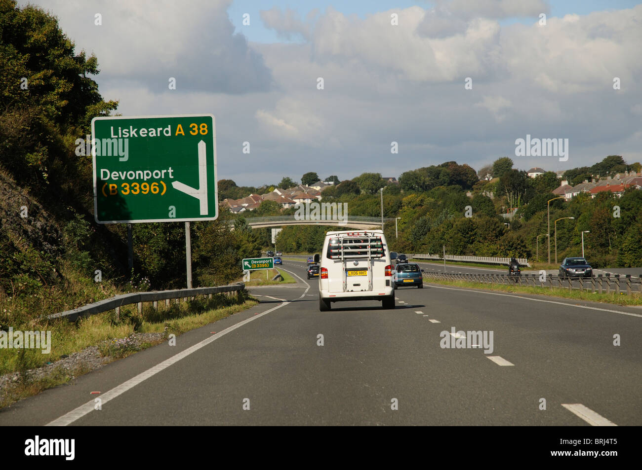 Autoroutes et routes du devon et cornwall Banque de photographies et d ...