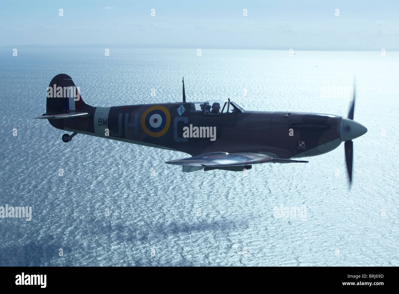 Spitfire bleu Banque de photographies et d’images à haute résolution ...