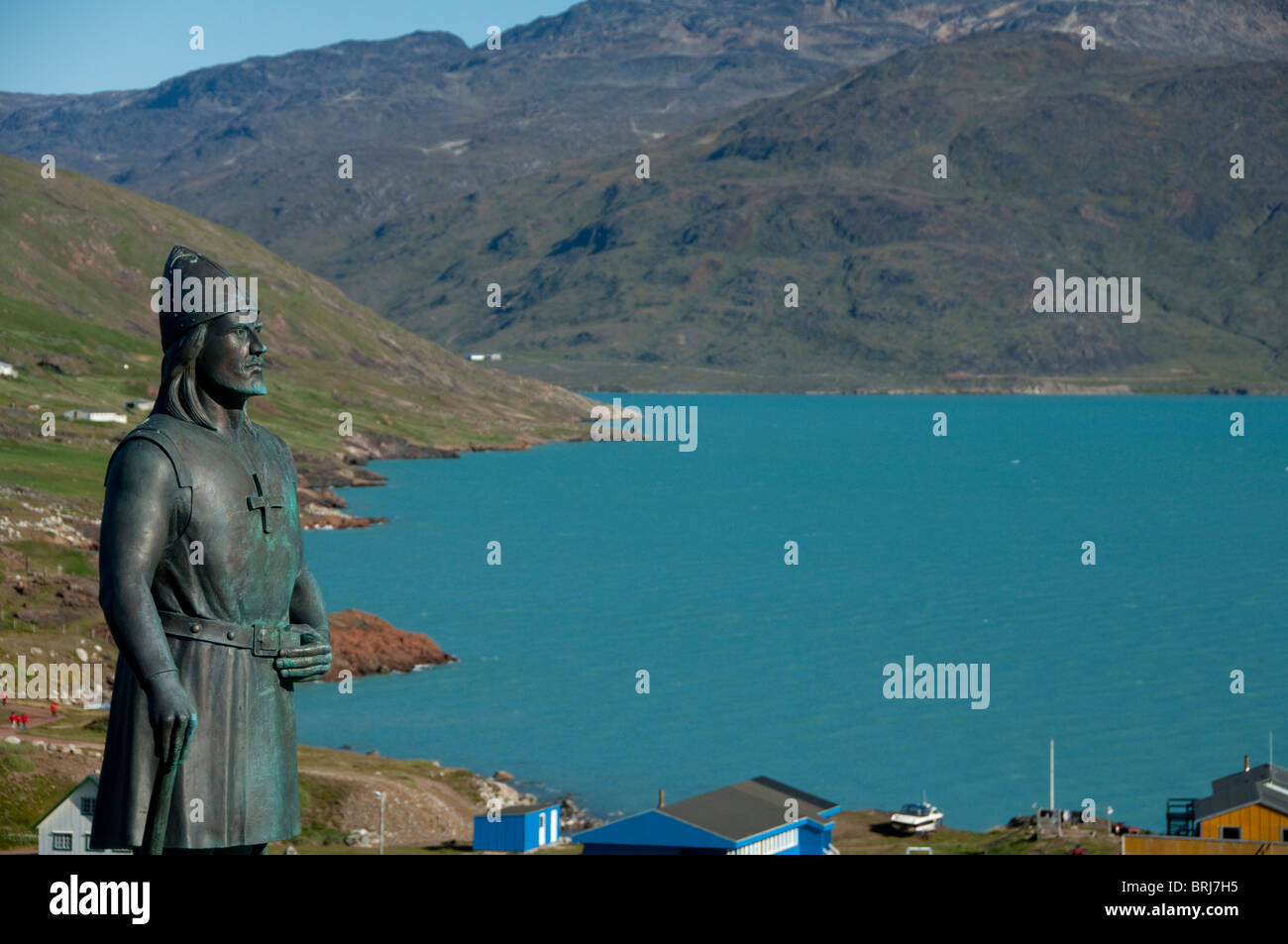 Le Groenland, Brattahlid (aka Qassiarsuk). Aperçu de la colonisation a ...