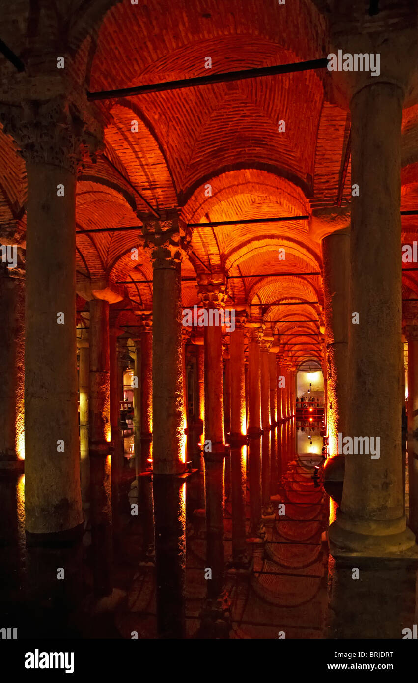 La citerne basilique Istanbul Photo Stock - Alamy