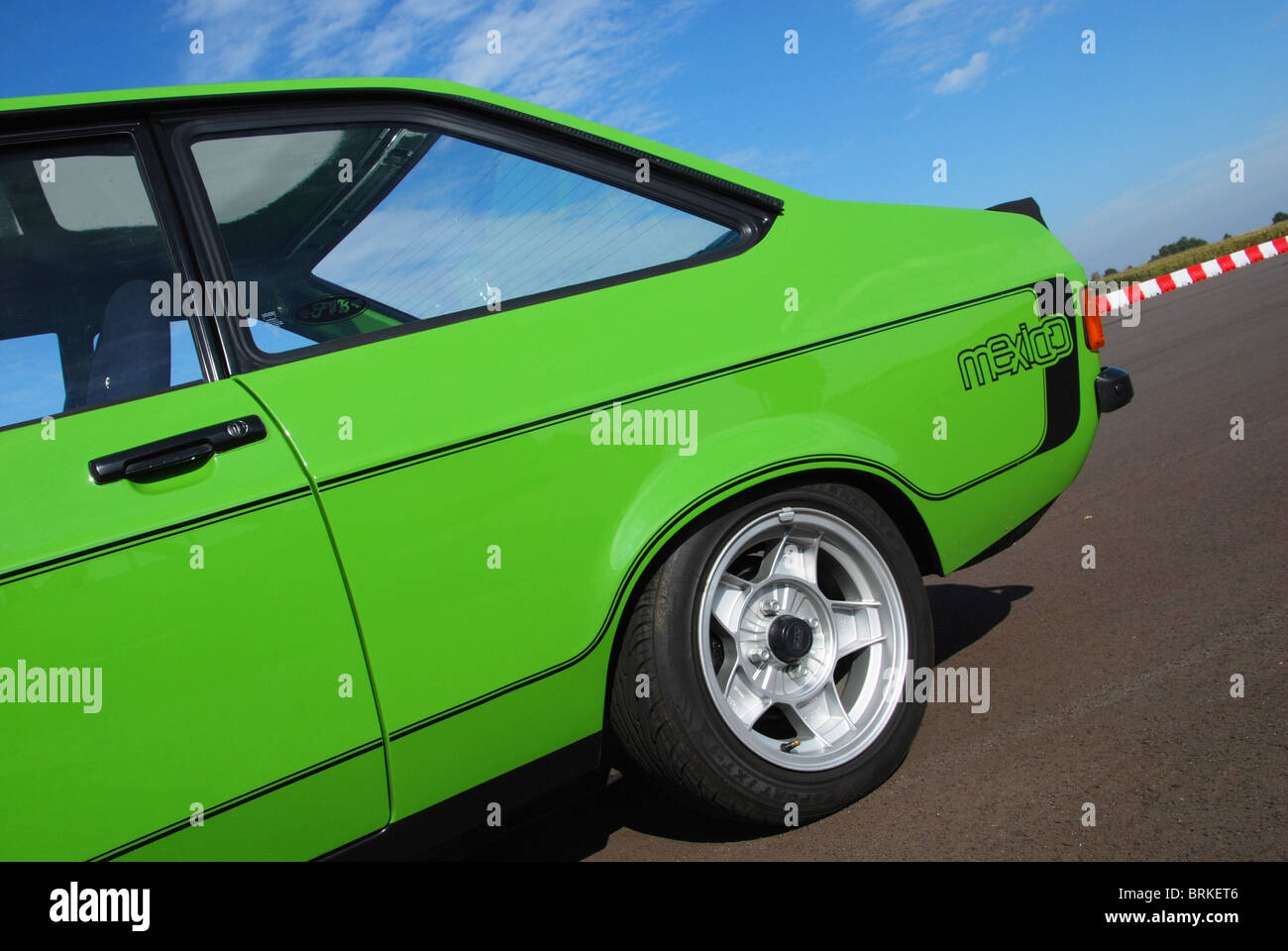 Ford Escort Mk2 Mexico side view Photo Stock - Alamy