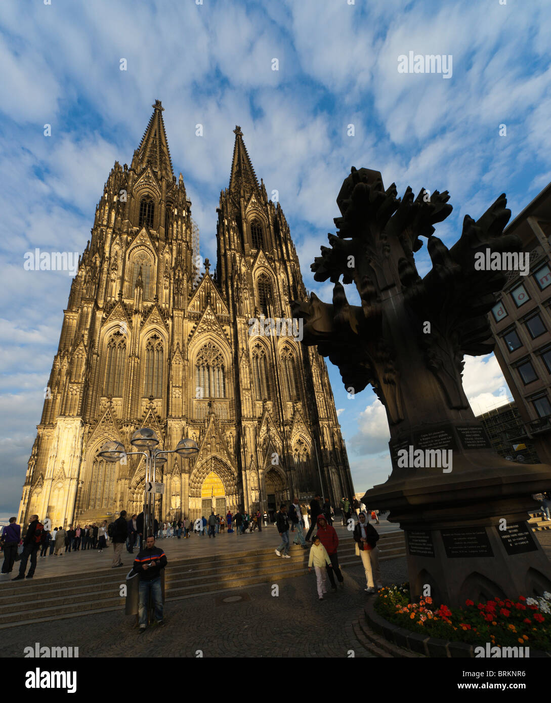 Flèche de la cathédrale de cologne Banque de photographies et d’images ...