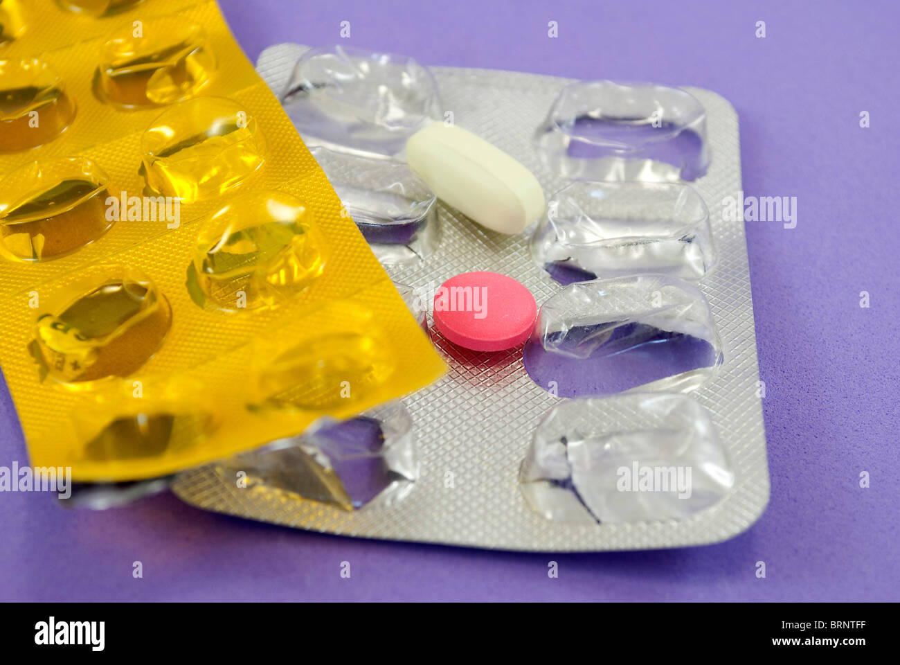 Blister de pilules Banque de photographies et d’images à haute ...