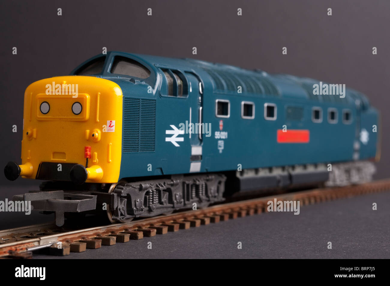 Locomotive diesel classe 55 Banque de photographies et d’images à haute ...