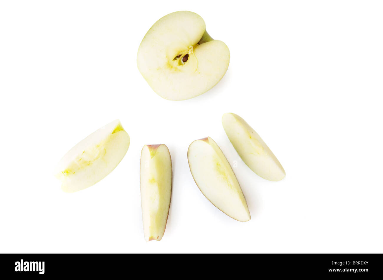 Tranches de pommes Banque de photographies et d’images à haute ...