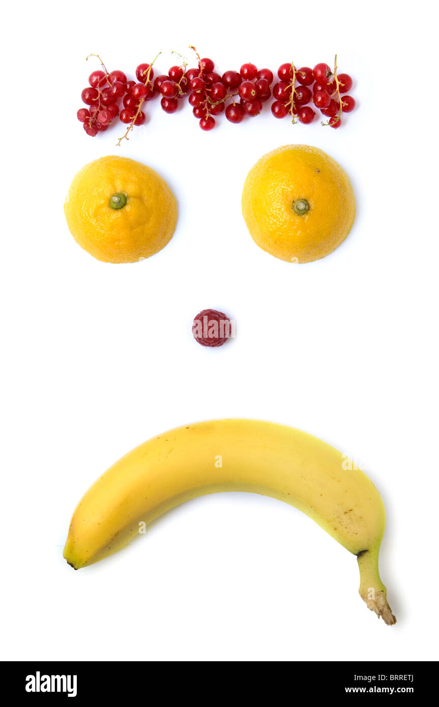 Visage de fruits Banque de photographies et d’images à haute résolution ...