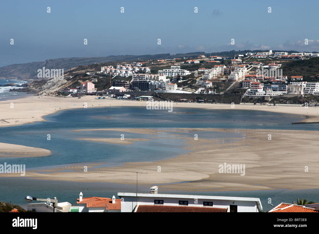 Foz do arelho beach Banque de photographies et d’images à haute ...