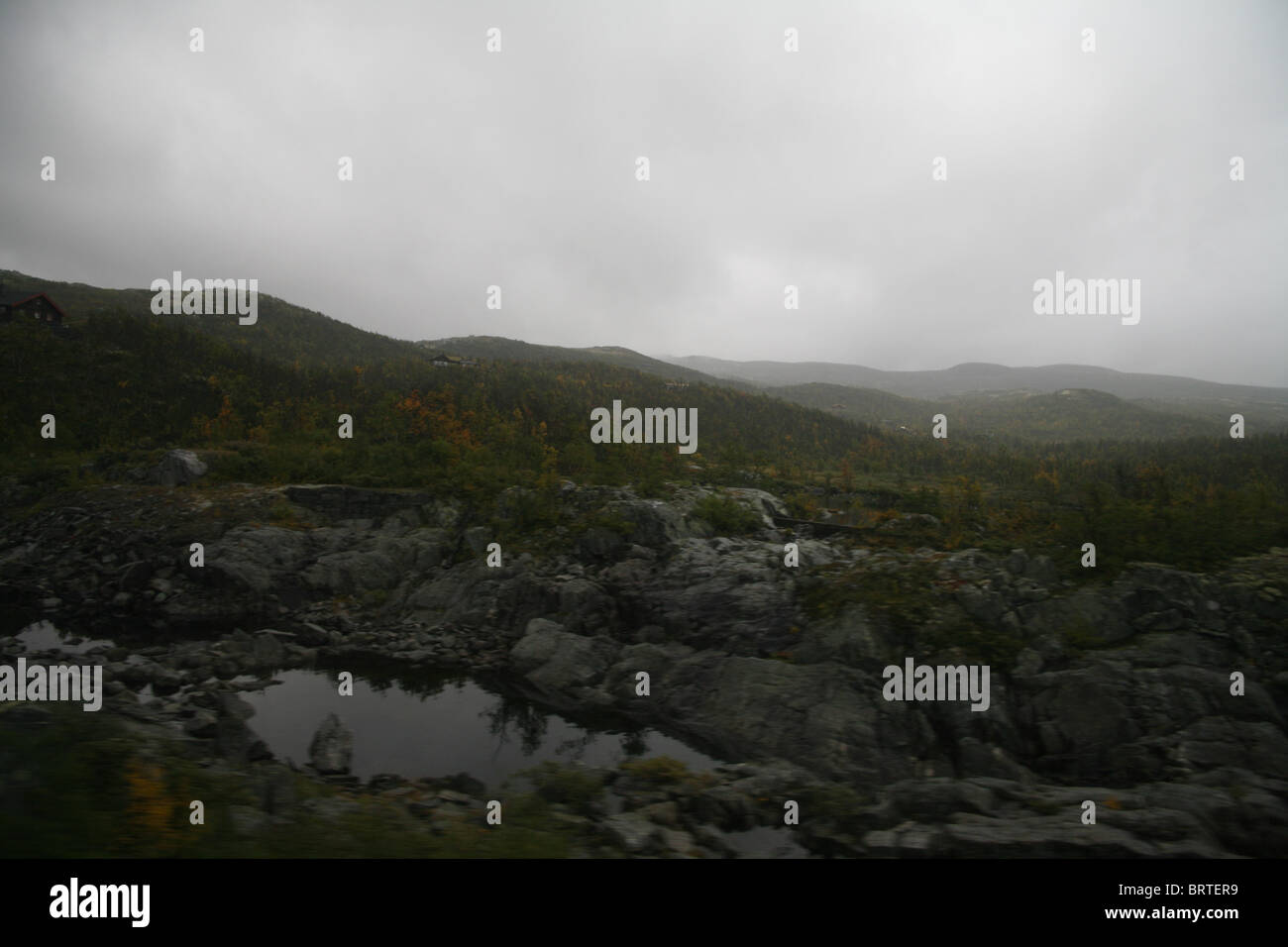 Oslo to bergen railway Banque de photographies et d’images à haute résolution - Alamy