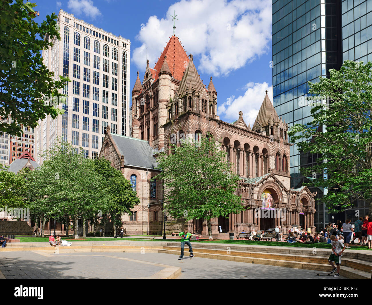 église de la trinité de boston Banque de photographies et d’images à ...