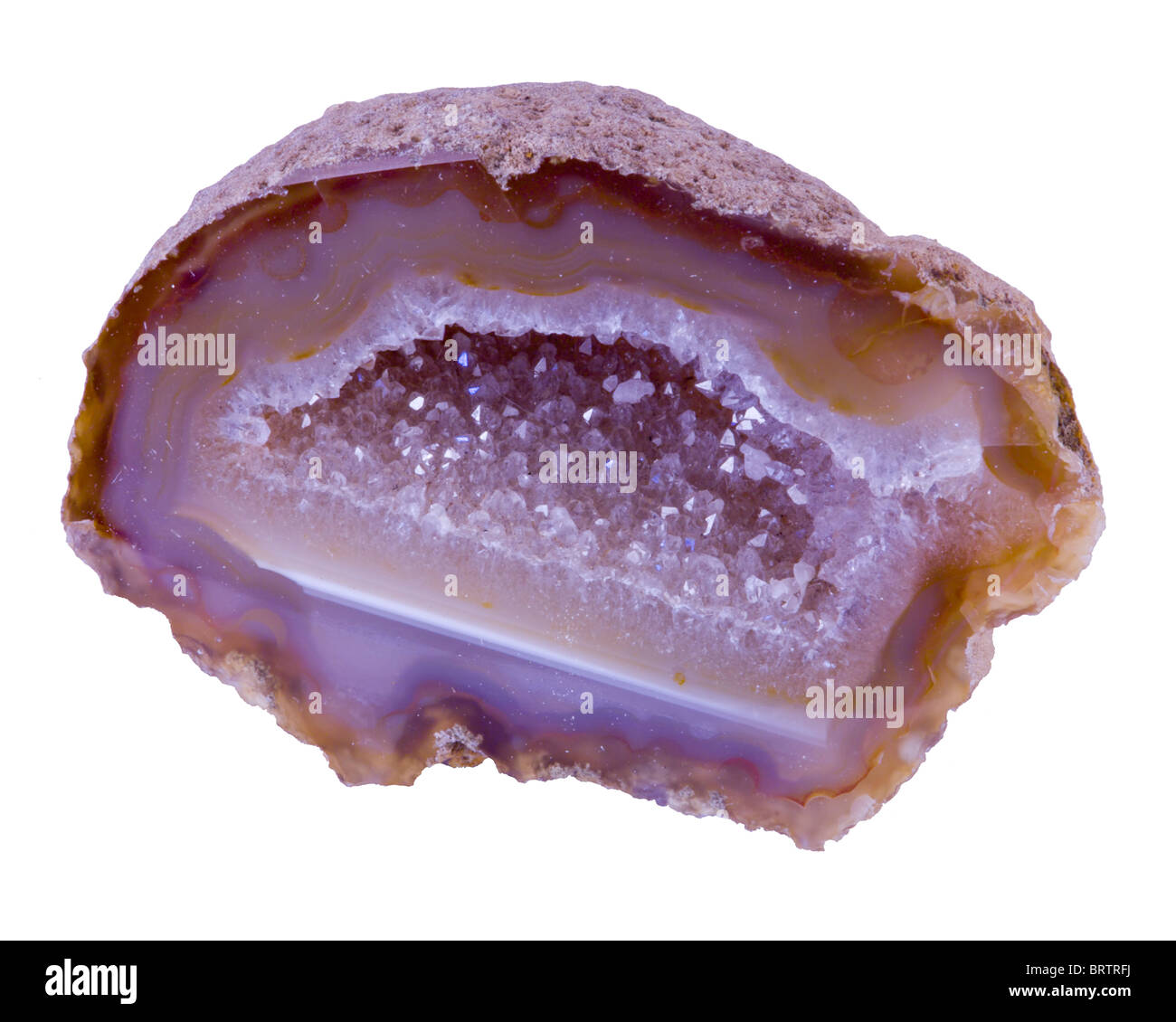 Geode quartz Banque d'image et photos - Alamy