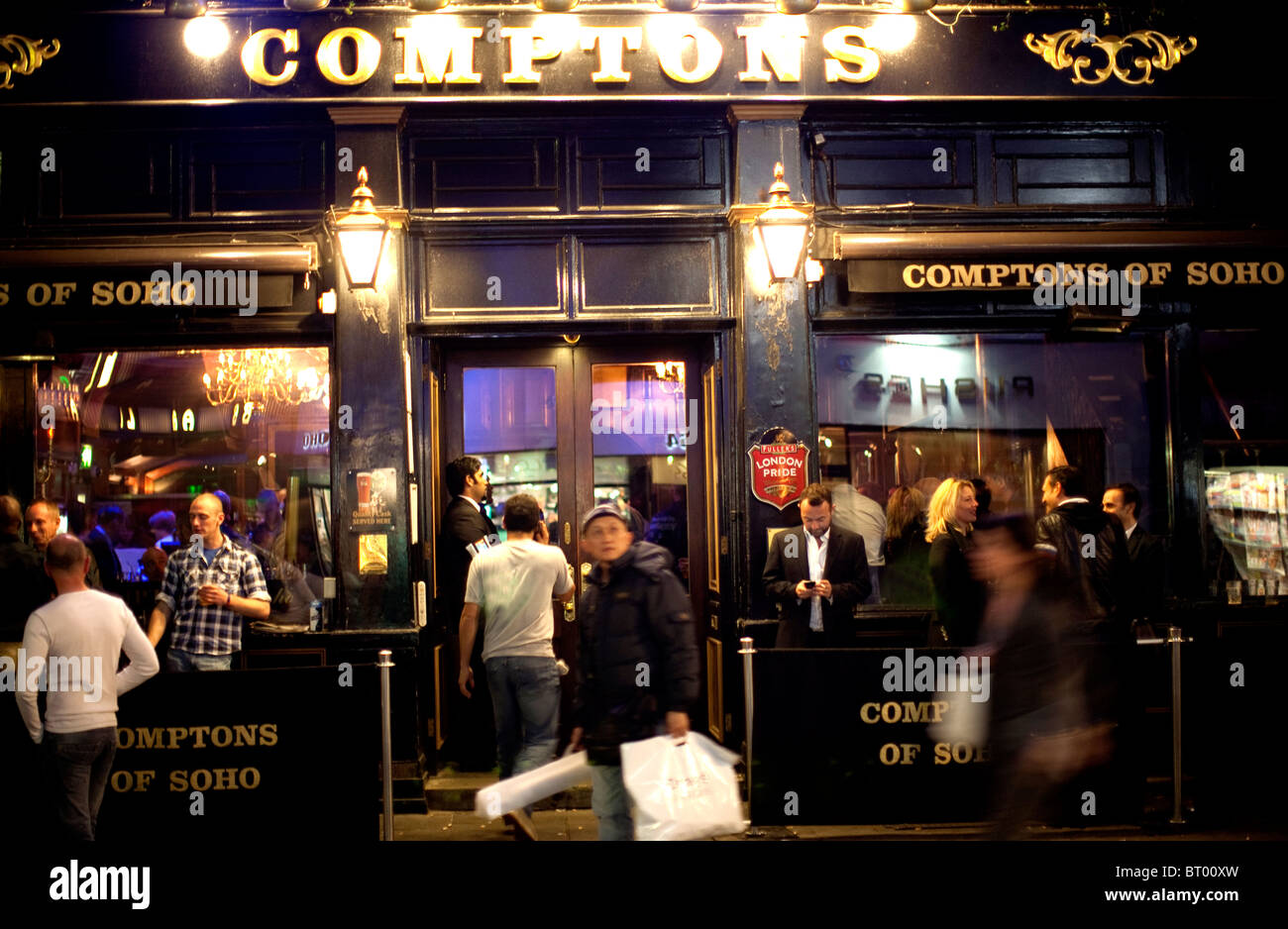 Old compton street soho Banque de photographies et d’images à haute ...