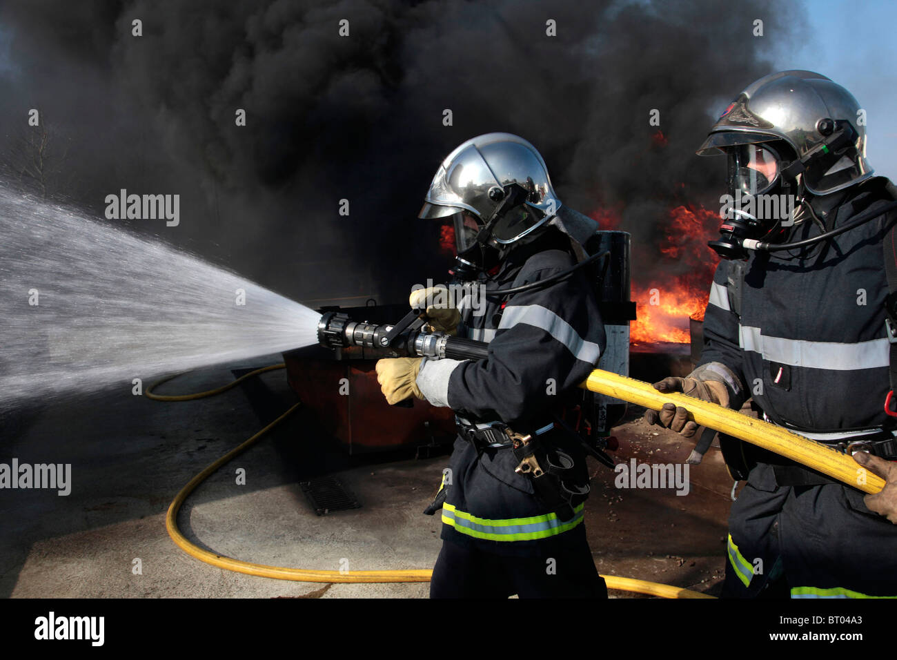 Sapeurs pompiers france Banque de photographies et d’images à haute ...