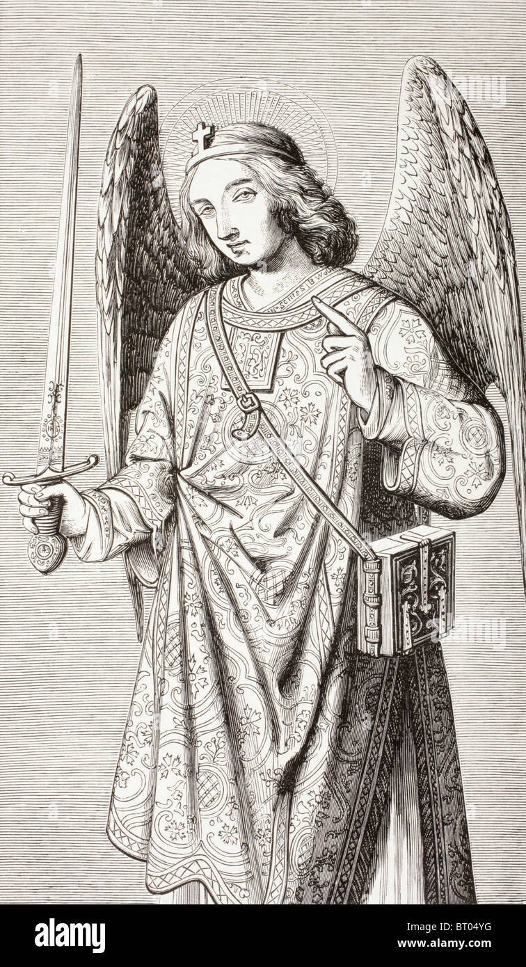 Angel archangel michael sword Banque de photographies et d’images à ...