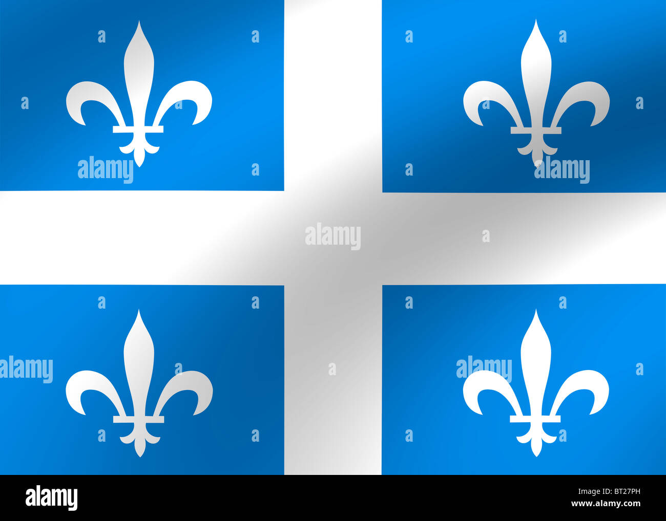 Drapeau quebec Banque de photographies et d’images à haute résolution ...
