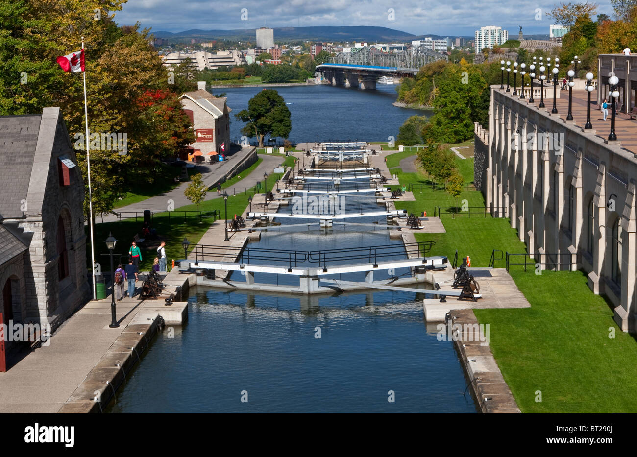 Voie navigable du canal rideau Banque de photographies et d’images à ...