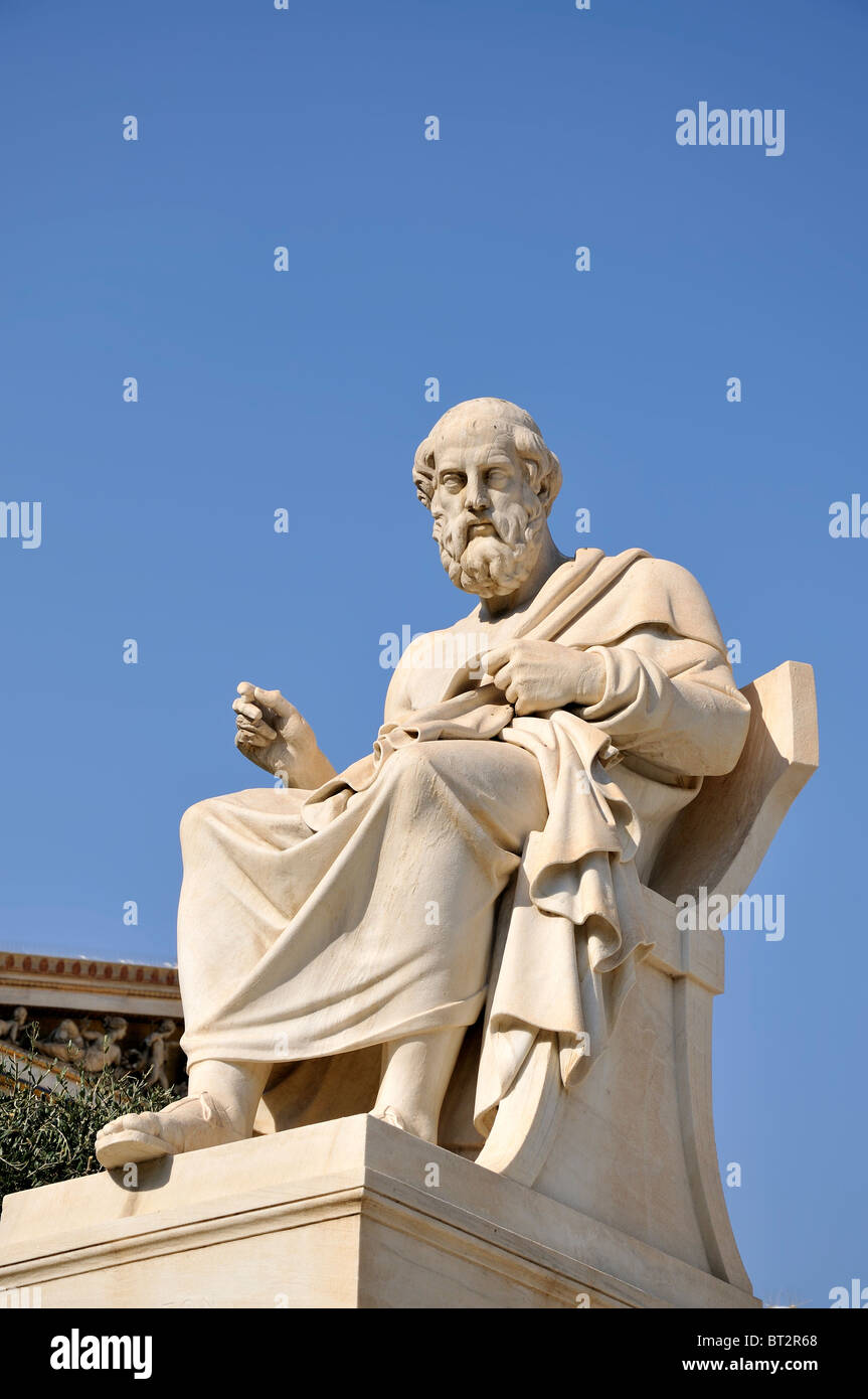 Platon statue Banque de photographies et d’images à haute résolution ...