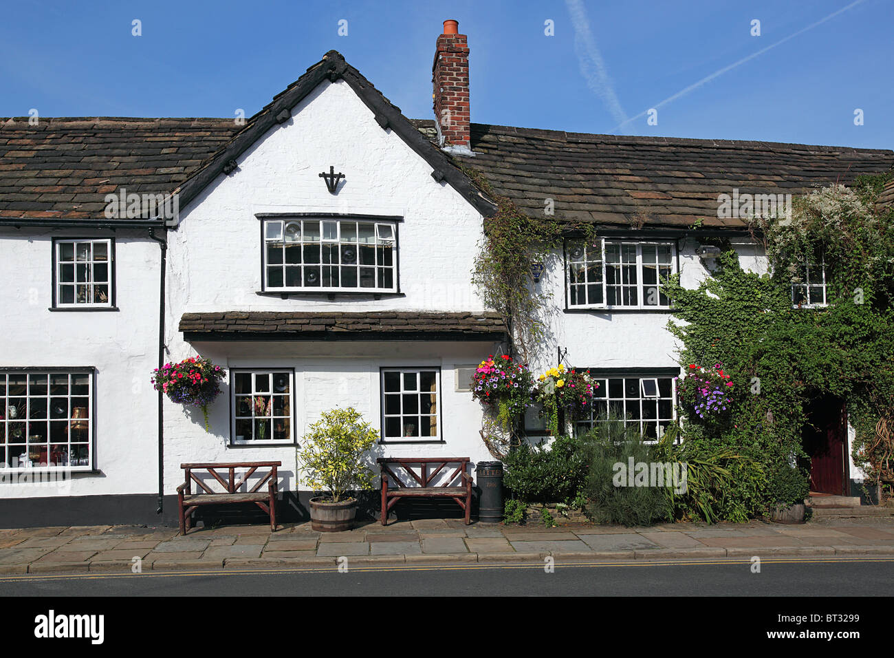 Prestbury village cheshire Banque de photographies et d’images à haute ...